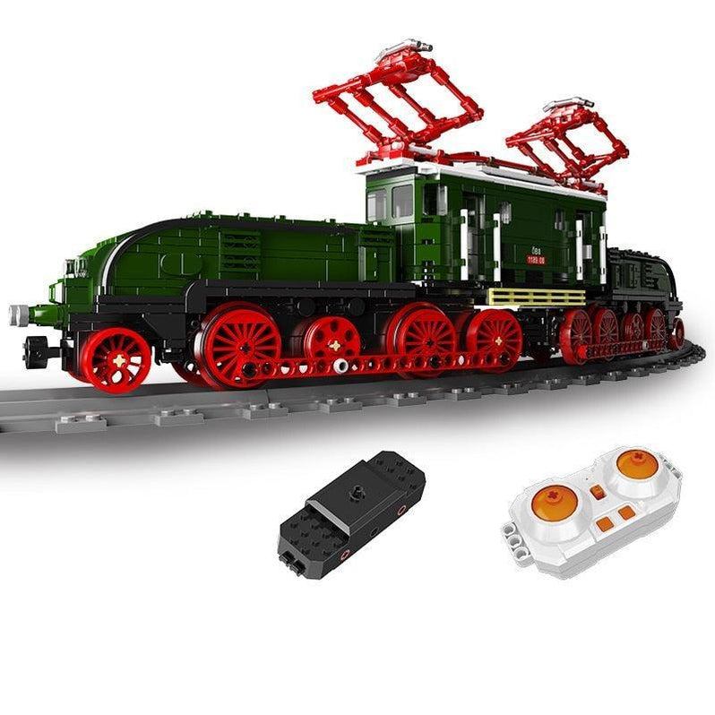 12023 Crocodile Electric Locomotive Train Building Blocks (919 Stukken ...