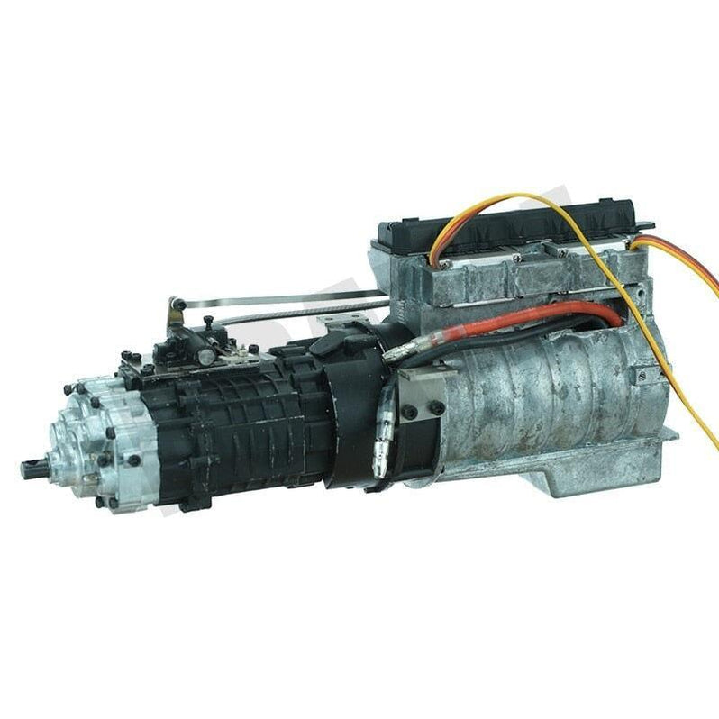 Boîte de vitesses 4 vitesses 27 ~ 55T avec moteur pour camion Tamiya 1/ ...