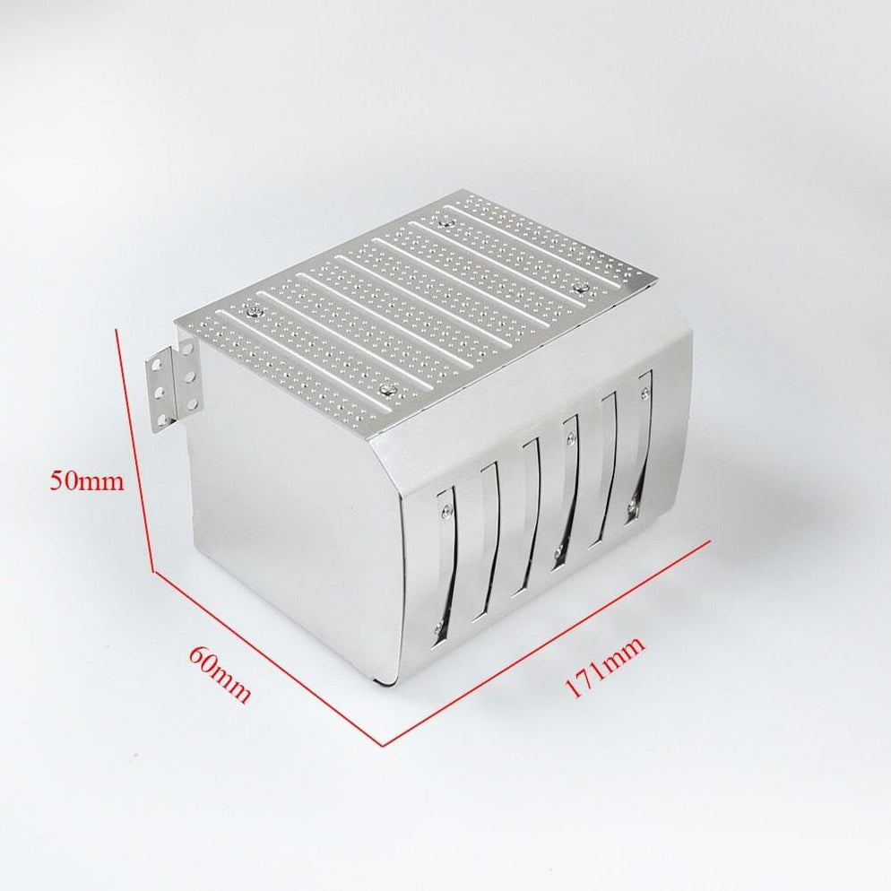4-in-1 Control Switch Box for Tamiya Truck 1/14 (Metaal) - UpgradeRC
