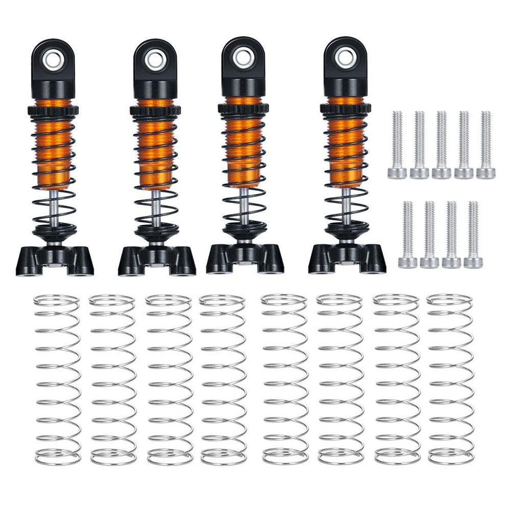 4PCS Front/rear Adjustable Shock Absorber for Kyosho Jimny 1/18 — UpgradeRC