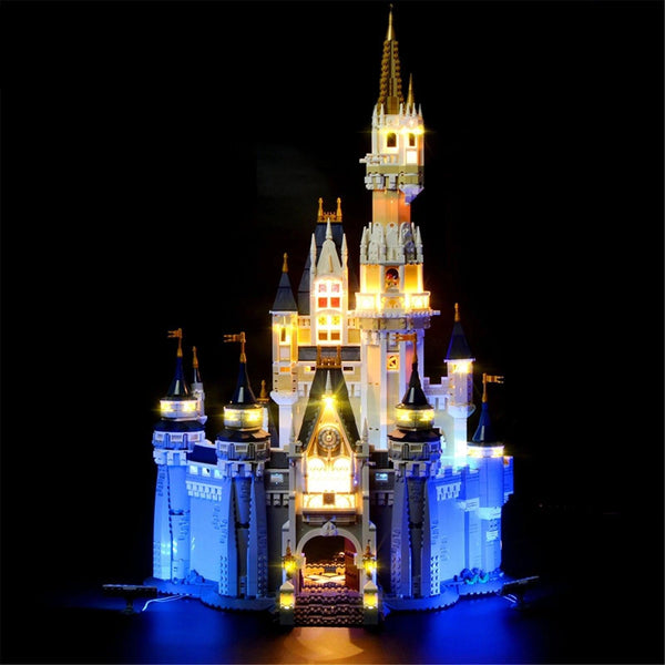 71040 The Disney Castle Building Blocks LED Light Kit | YEABRICKS ...