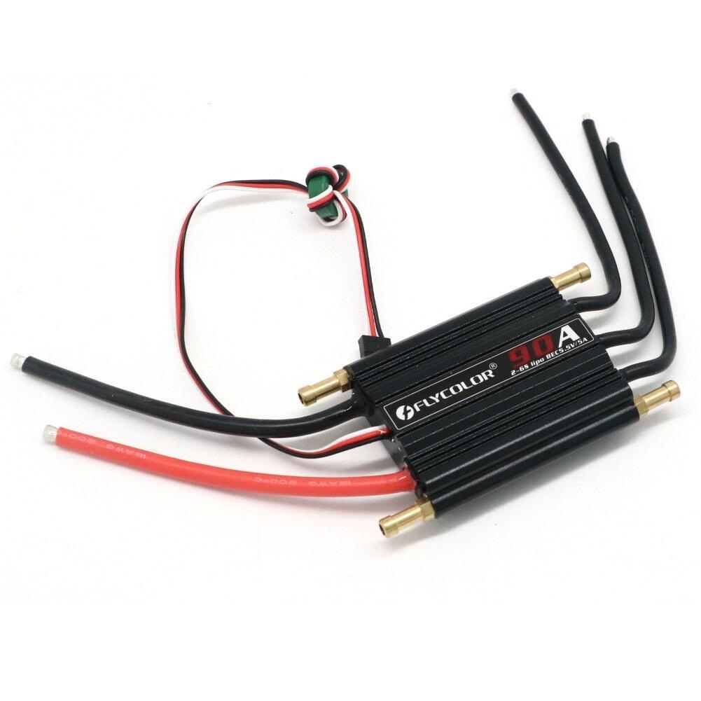 90A Brushless ESC Speed Controller w/ Progam Card (Boot) | FLYCOLOR ...