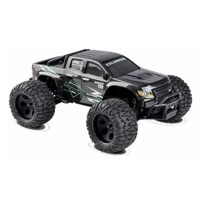 Chevrolet Colorado FMT24 1/24 Monster Truck PNP (Black) - FMS — UpgradeRC