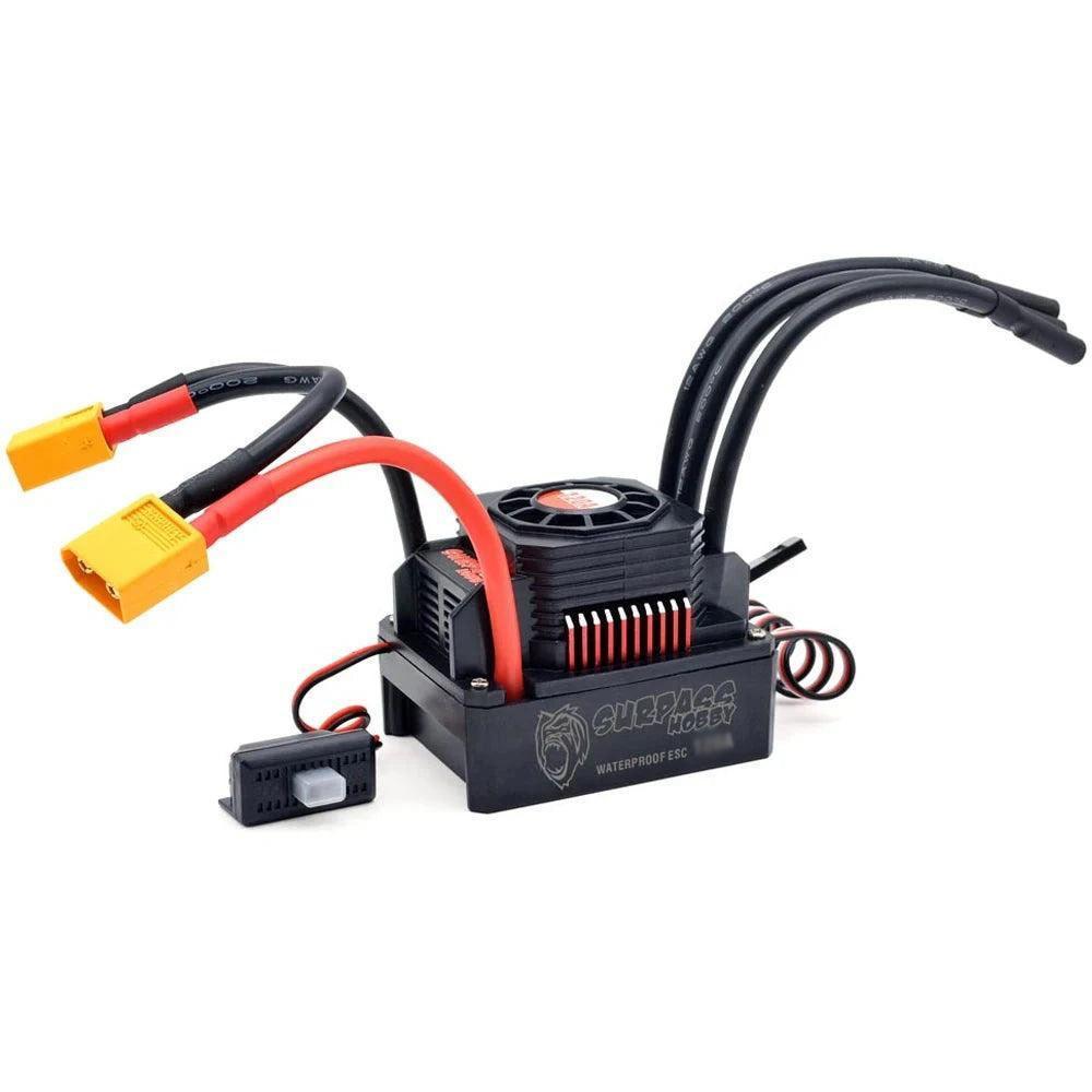 60A Waterproof Brushless ESC, Program Card | Surpass Hobby — upgraderc