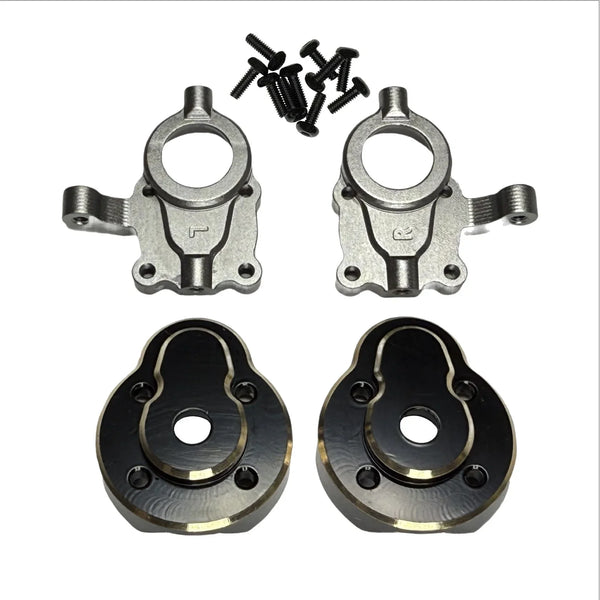 Front Portal Hub Set V2 for HobbyPlus CR18P EVO/GOAT 1/18 | HobbyPlus ...