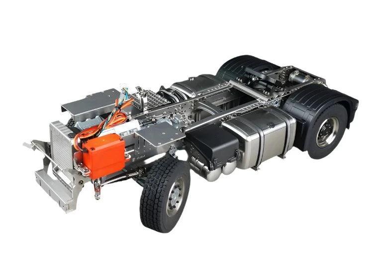 Scania 4x2 4x4 Trailer Truck Chassis 1/14 (Metaal) | Scaleclub — upgraderc