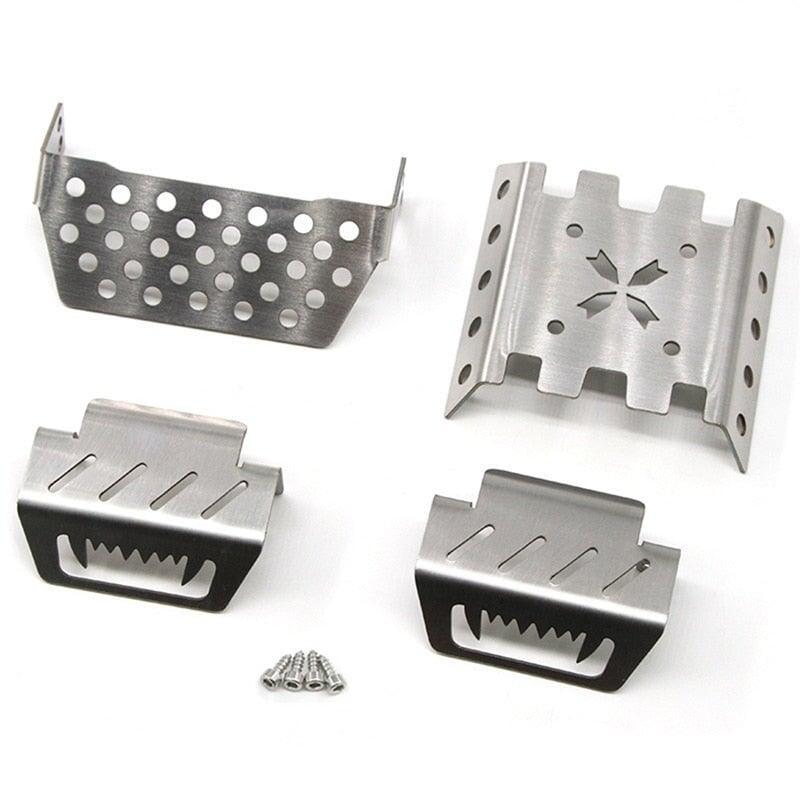 Chassis Protector Plate Set for YiKong 1/8, 1/10 (Metaal) | upgraderc ...
