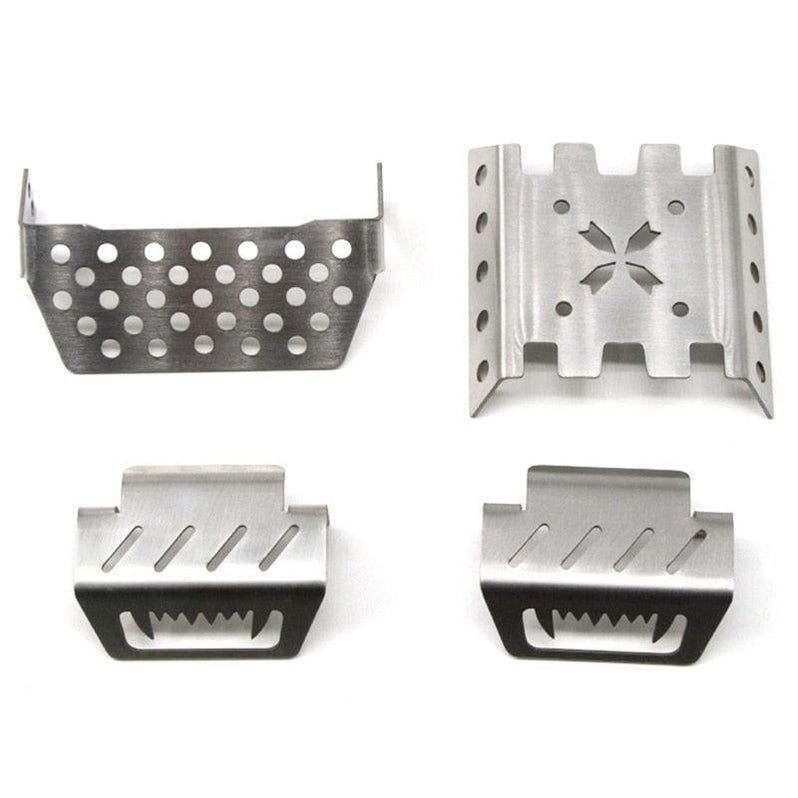 Chassis Protector Plate Set for YiKong 1/8, 1/10 (Metaal) | upgraderc ...