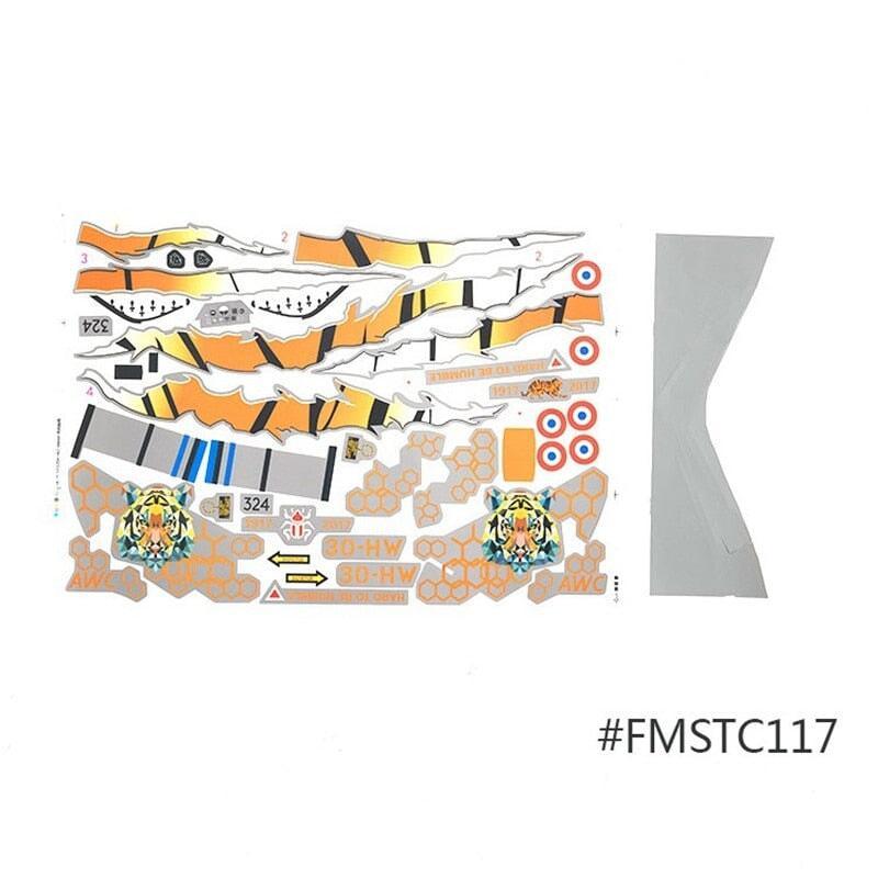 Decals for FMS 64mm Rafale FMSTC108 | FMS — upgraderc