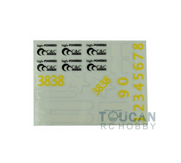 Decals for Heng Long M26 Pershing 3838 1/16 | upgraderc — UpgradeRC