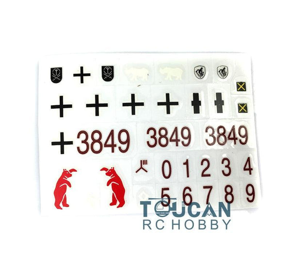Décals pour Heng Long Panzer III H 3849 1/16 | upgraderc — UpgradeRC
