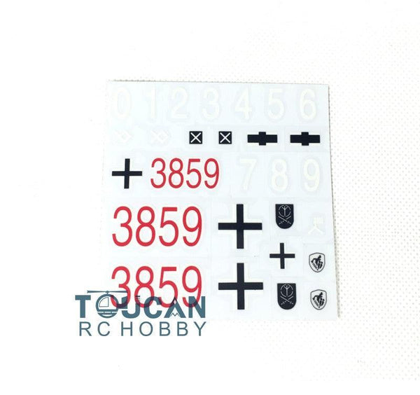 Decals for Heng Long Panzer IV F2 3859 1/16 | upgraderc — UpgradeRC