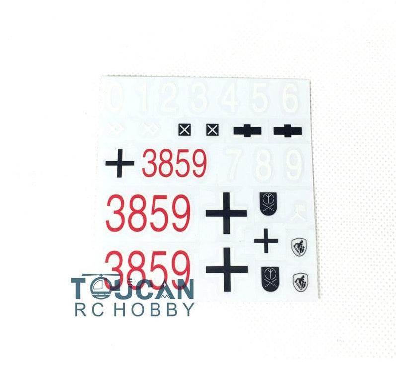 Decals for Heng Long Panzer IV F2 3859 1/16 | upgraderc