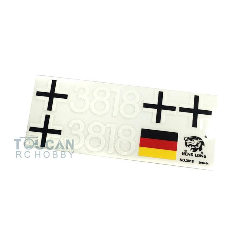 Decals for Heng Long Tiger I 3818 1/16 | upgraderc — UpgradeRC