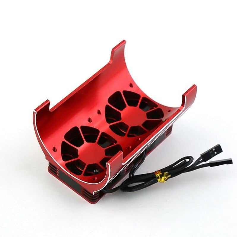 Dual Fan Motor Heat Sink for 4985, 1717 Motor (Metaal) | upgraderc
