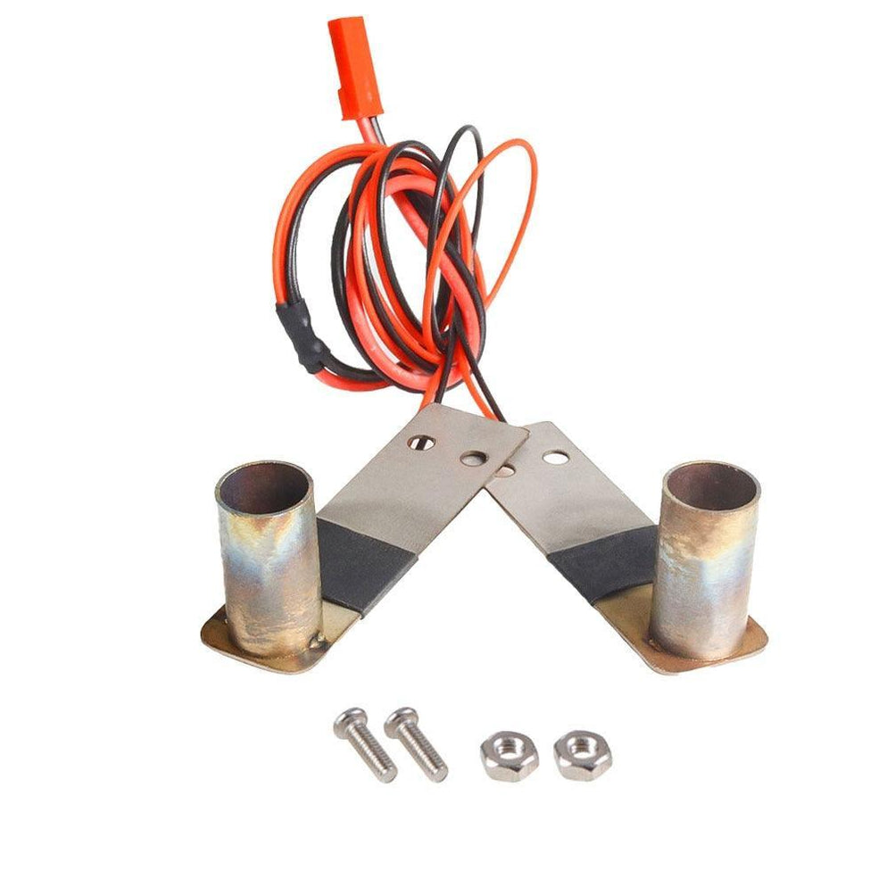 Exhaust Pipe w/ Lighting for 1/10 Drift, Crawler (Metaal) | upgraderc ...