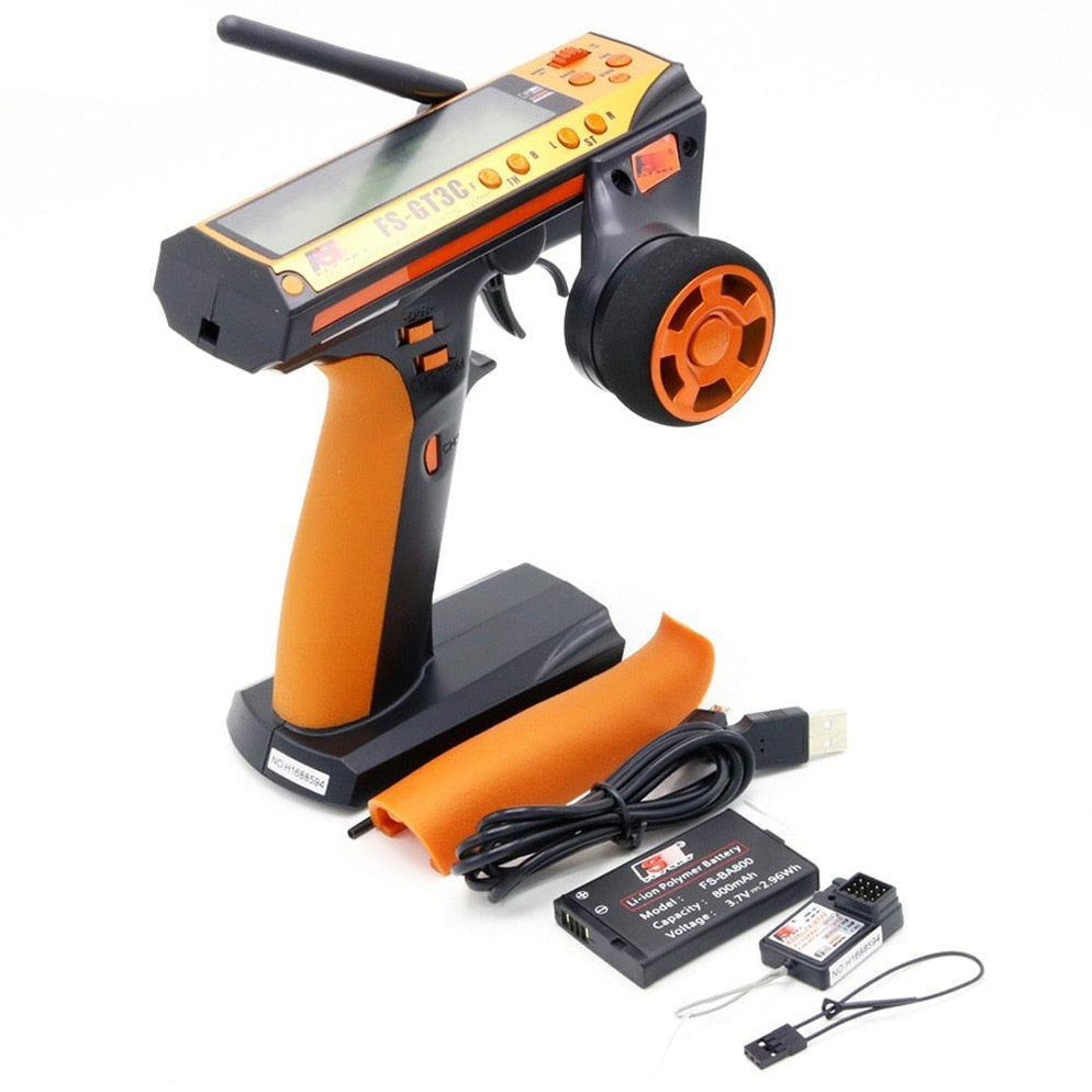 Flysky FS-GT3C Transmitter w/ GR3E Receiver | FlySky — UpgradeRC