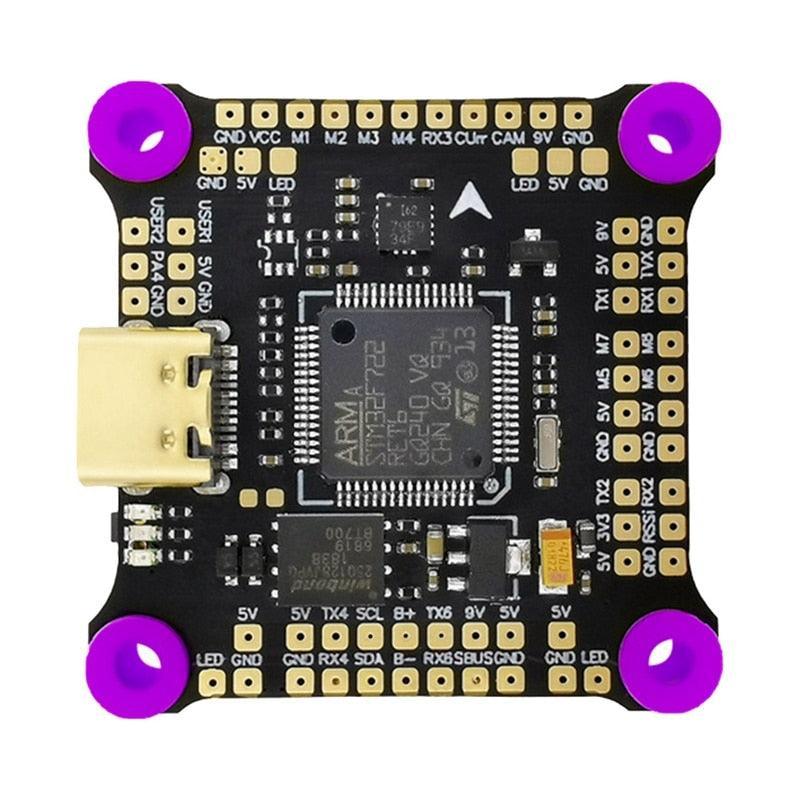 Flytower F7 F722 Flight Controller w/ Blheli S 4-in-1 Brushless ESC ...