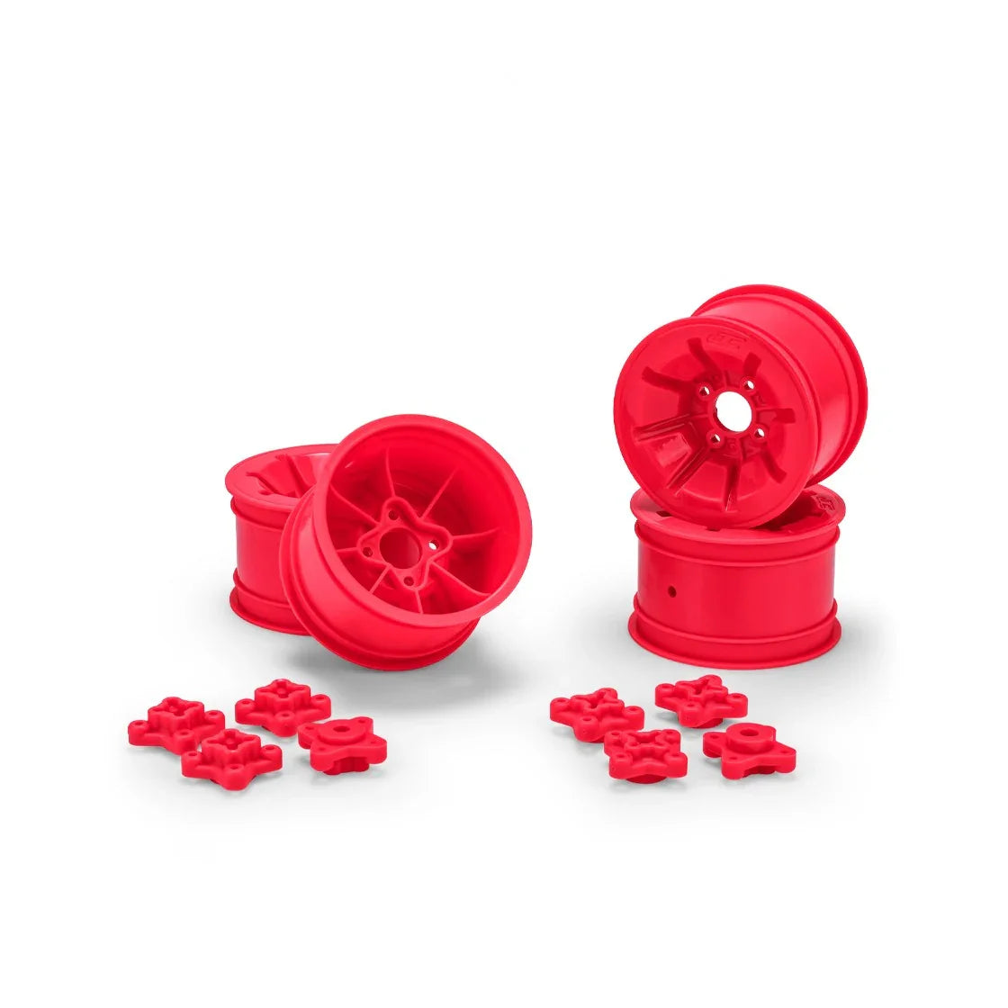 4PCS Pioneer - RC10 2.2" Rear Wheel w/ 1/4 & 3/16" Adaptor | JConcepts ...