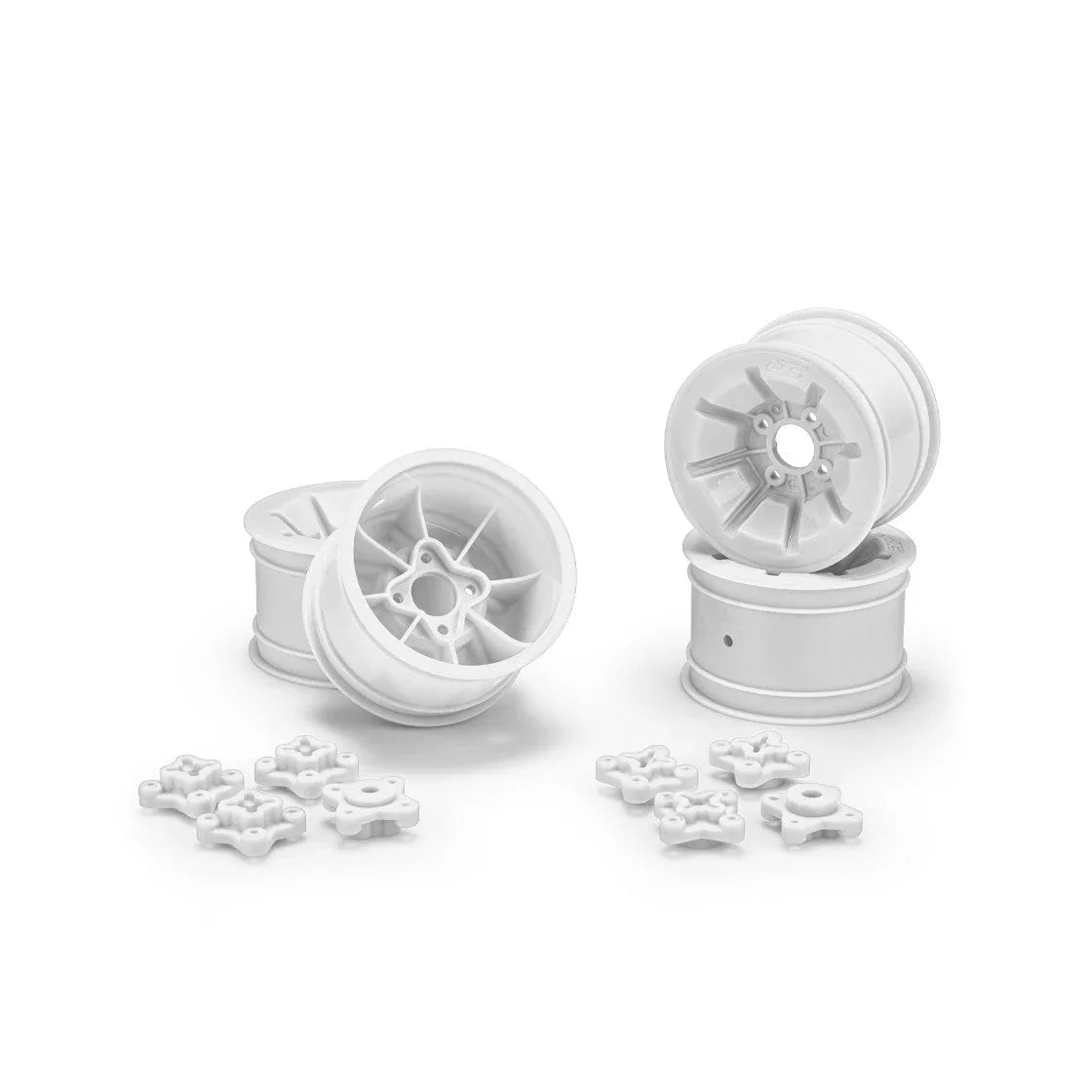 4PCS Pioneer - RC10 2.2" Rear Wheel w/ 1/4 & 3/16" Adaptor | JConcepts ...