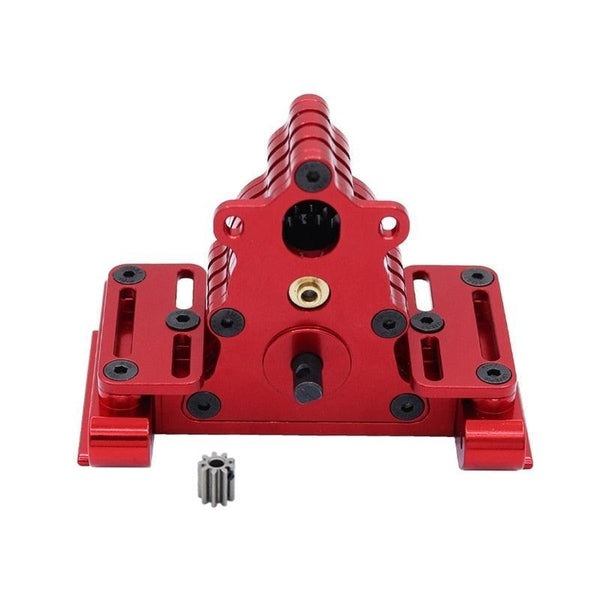 LCG Getriebe mit Zahnrädern für Axial SCX10 I II III Capra 1/10 (Metaal ...