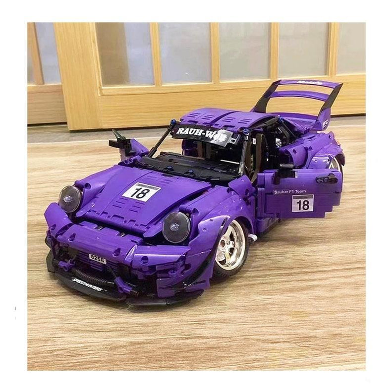 Porsche RWB 993 Rotana Building Blocks (2088 pieces) | upgraderc