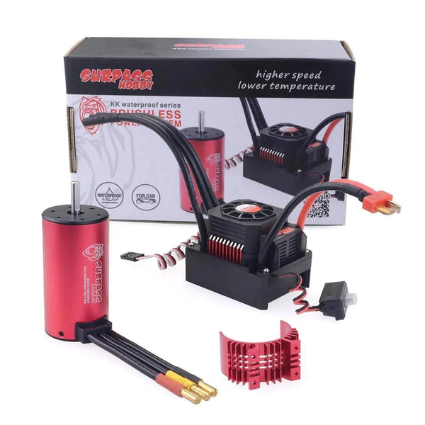 Surpass Hobby KK 80A Brushless ESC, 3665 Motor - UpgradeRC