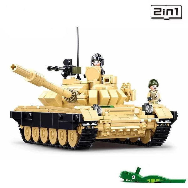 T-72 Modern Soviet Main Battle Tank Model Building Blocks | Sluban ...