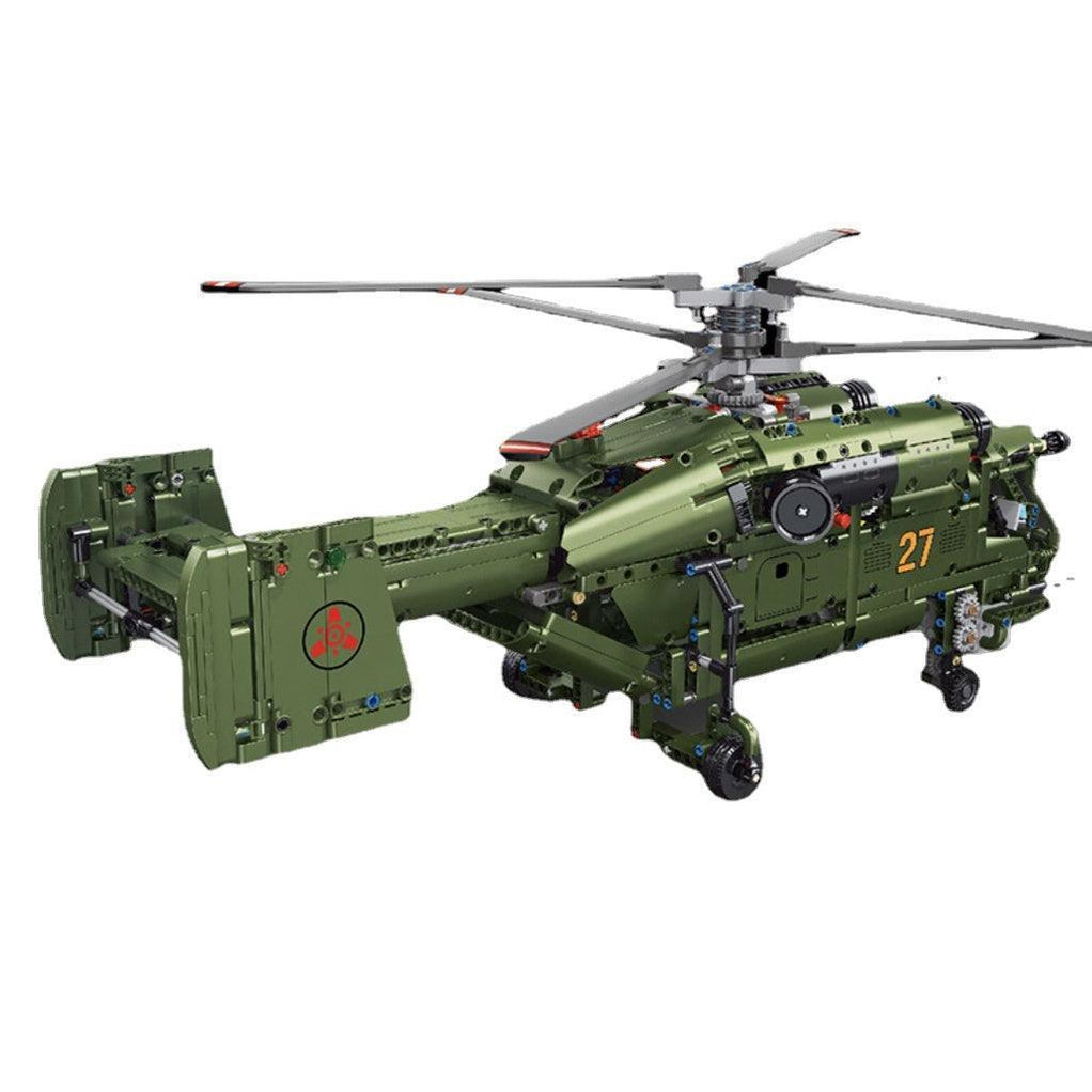 T4013 KA-27 Helicopter Building Blocks (1800 pieces) | DATE — upgraderc