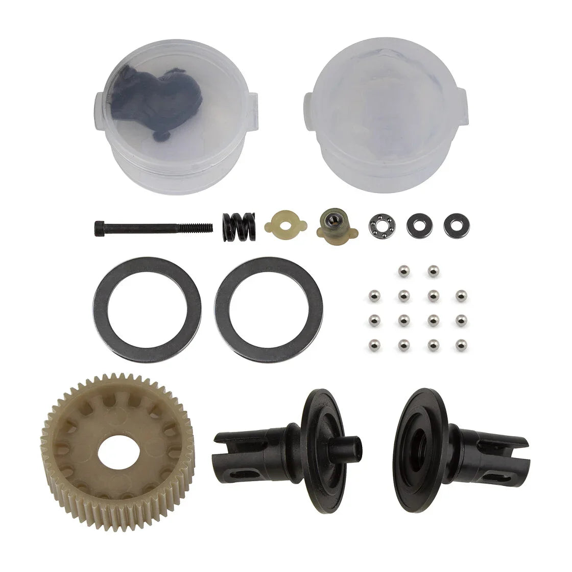 Ball Differential Kit with Thrust Bearing for RC10B6.1 FT — UpgradeRC