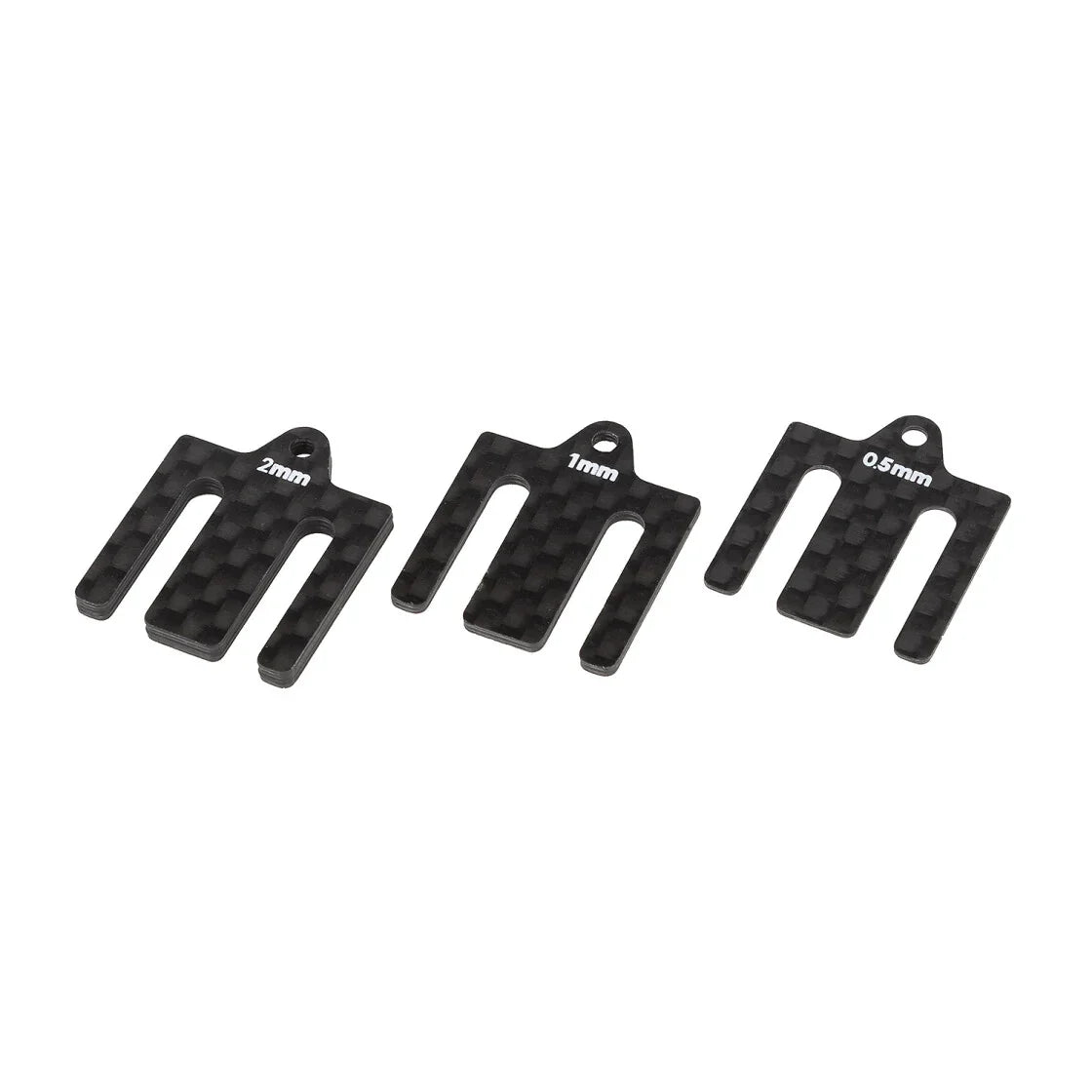 RC10B7 FT Front Bulkhead Shims (Carbon Fiber) | Team Associated — UpgradeRC
