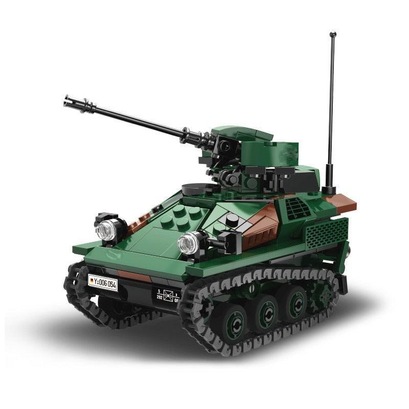 Wiesel AWC Tank Model Building Blocks (392 Pieces) | Xingbao — upgraderc