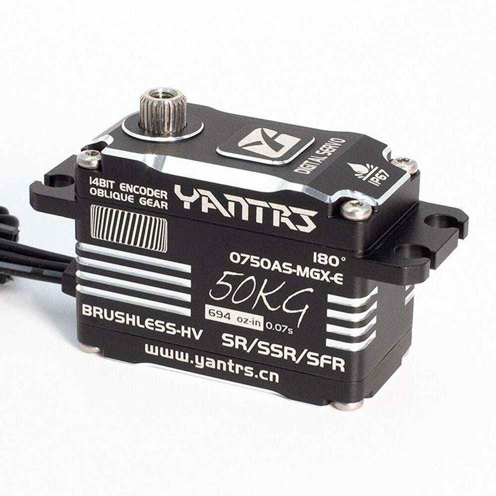 YANTRS 0750AS-MGX-E High Torque 50KG Digital Servo | YANTRS — UpgradeRC