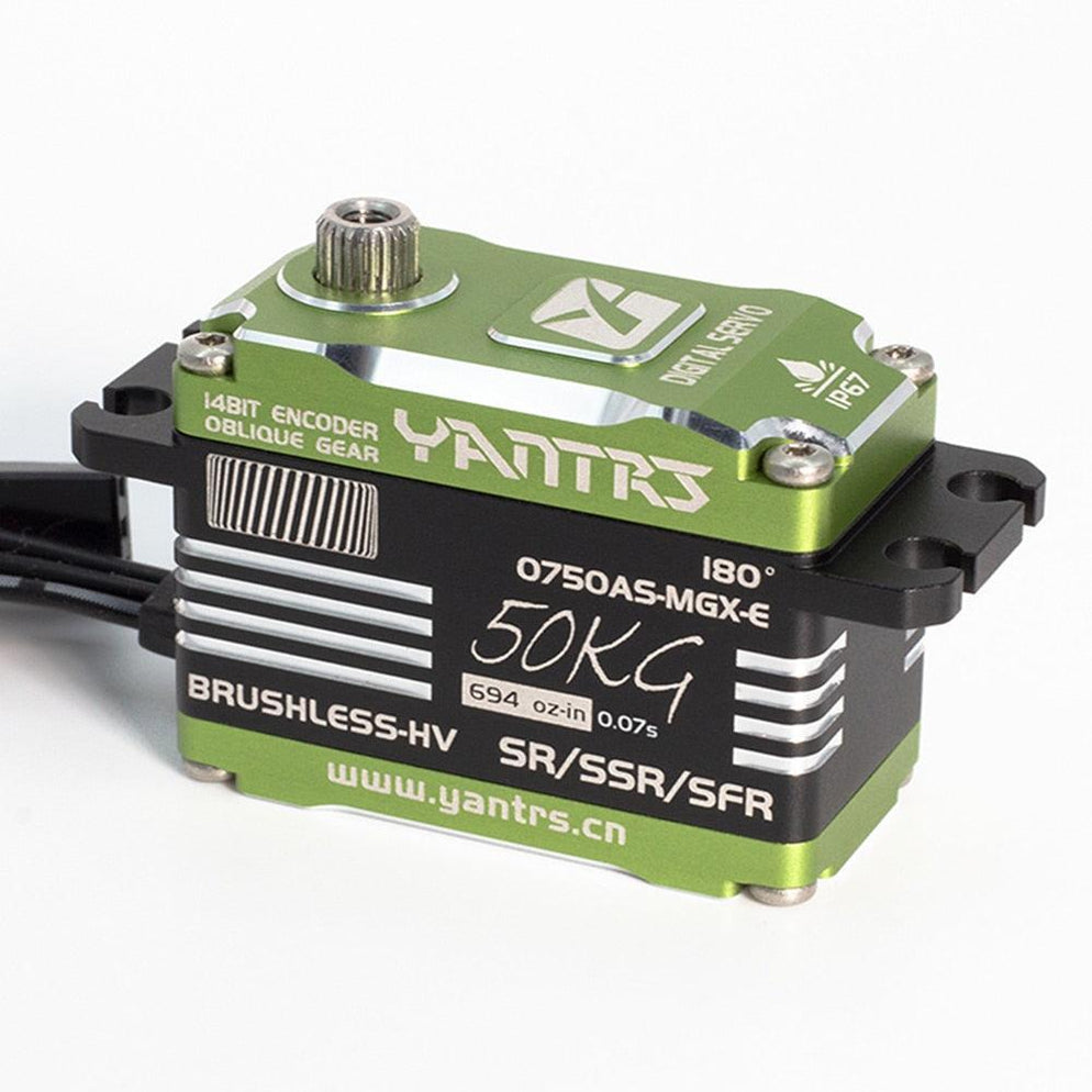 YANTRS 0750AS-MGX-E High Torque 50KG Digital Servo | YANTRS — UpgradeRC