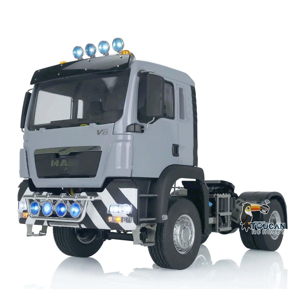 LESU MAN TGS Tracteur Camion 4x2 1/14 RTR THZH1404 | UpgradeRC — upgraderc